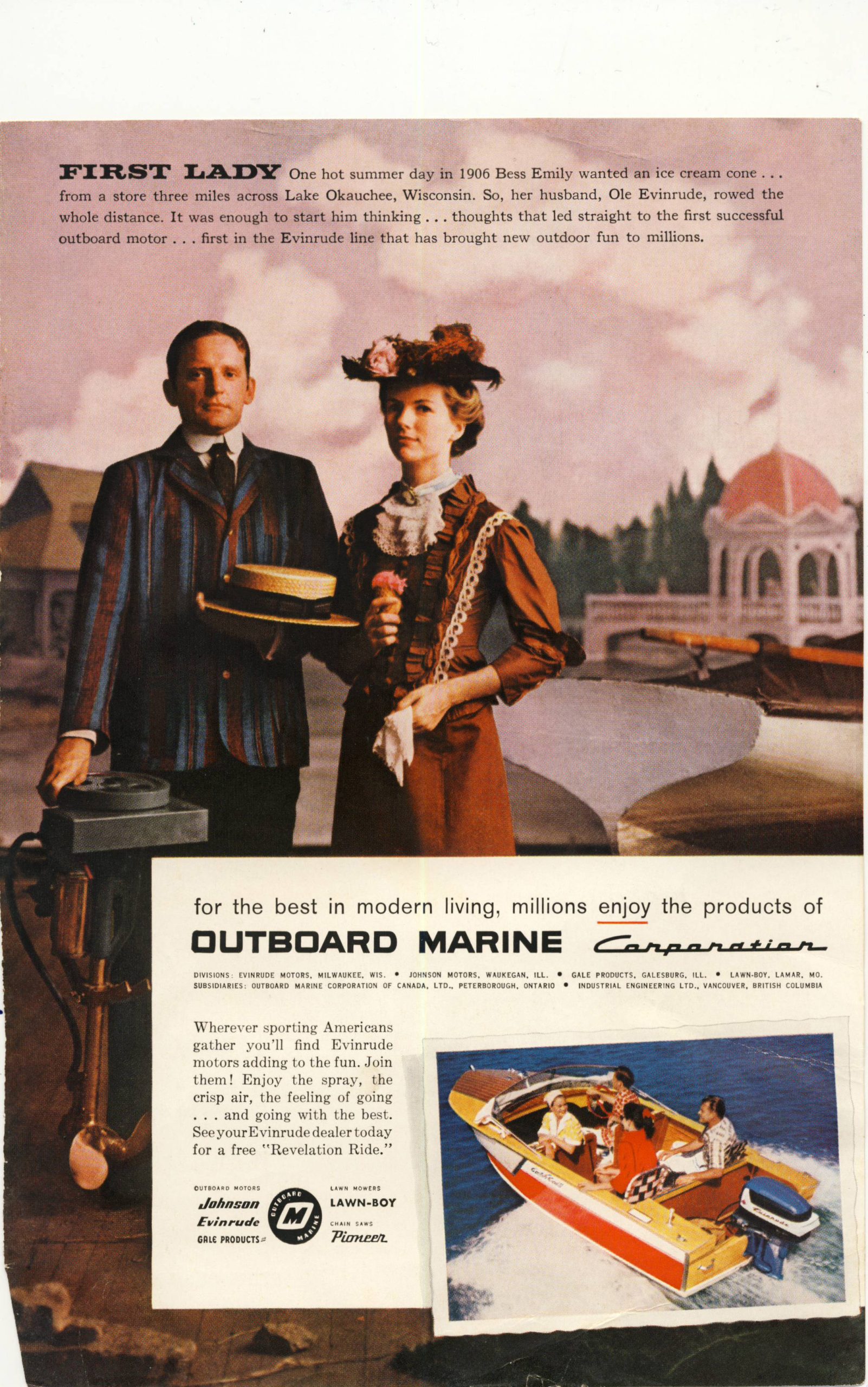 Retro Ad of the Week: Evinrude, 1957 - Mascola Group Retro Ad of the Week: Evinrude, 1957 - Mascola Group